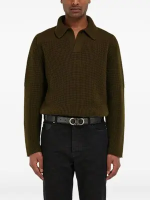FERRAGAMO Gancini Leather Belt