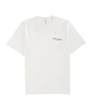 SUNFLOWER Logo Printed Crewneck T-shirt