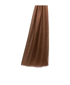 Max Mara Cashmere And Silk Stole - Brown