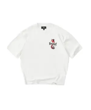 REPRESENT Viper Room Dice Oversized T-shirt - Flat White