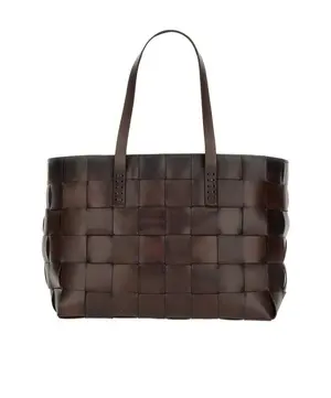 Dragon Diffusion Double-handle Handbag - Brown