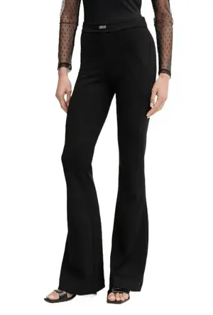 Versace Pocket-detail Flared Trousers