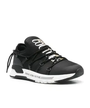 Versace Logo Lace-up Sneakers