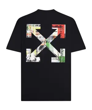 Off-White Industrial Arrow Crewneck T-shirt