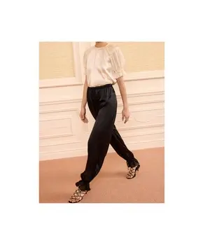 Ulla Johnson Camile Silk Cinched Pant