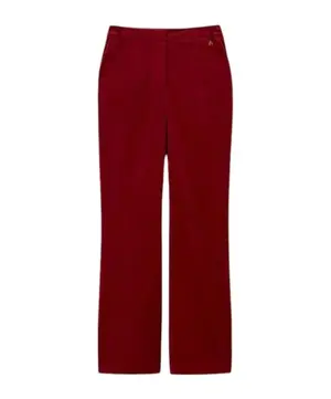 TWINSET Flared Leg Trousers - Red
