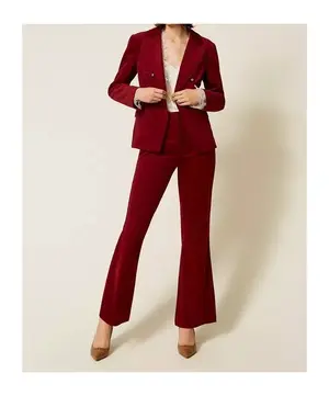 TWINSET Flared Casual Trousers