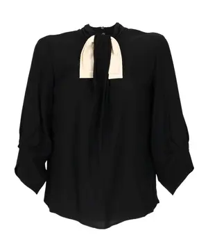 Elisabetta Franchi Tie-neck Top