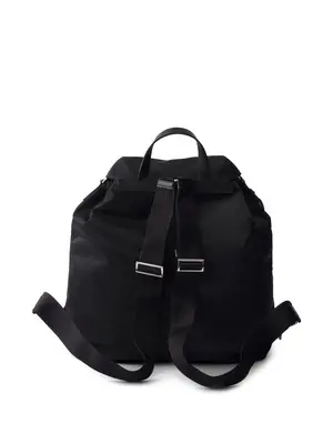 Prada Logo Detail Backpack
