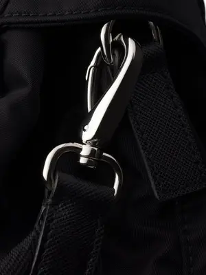 Prada Logo Detail Backpack