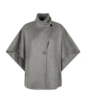 Max Mara High-neck Cape - No