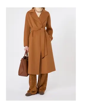 Max Mara Belted Coat - Caramel
