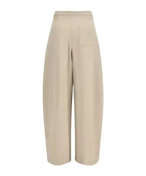 Max Mara Elasticated Drawstring Waist Wide Leg Pants - No