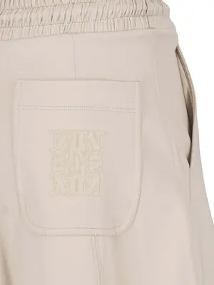 Max Mara Elasticated Drawstring Waist Wide Leg Pants - No