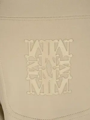 Max Mara Elasticated Drawstring Waist Wide Leg Pants - No