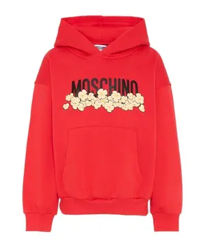 Moschino Logo-print Popcorn-motif Hoodie