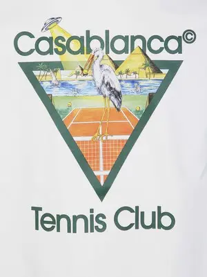 Casablanca Short Sleeve Crewneck T-shirt