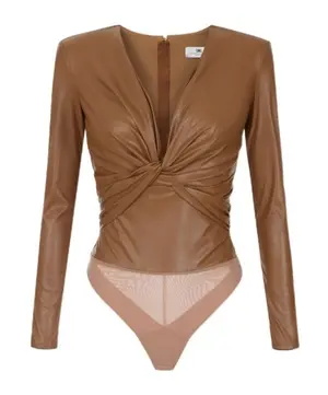Elisabetta Franchi Bodysuit With Knot