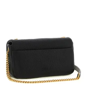Pinko Love Birds Foldover Shoulder Bag
