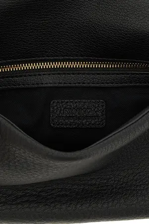 Pinko Love Birds Foldover Shoulder Bag