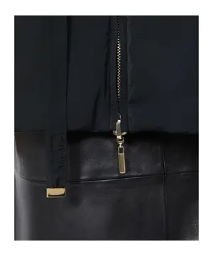 Max Mara Charme Zip-up Drawstring Coat