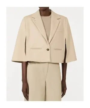 Max Mara Single-breasted Cape