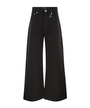 Sportmax Wide-leg Jeans - Black