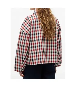Tommy Hilfiger Gingham-check Drawstring Jacket