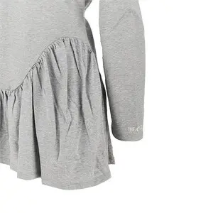 Attico Pleated Long-sleeve Mini Dress