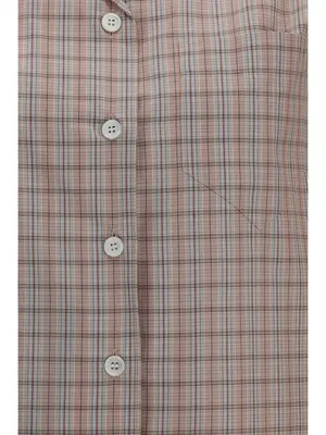 Prada Short-sleeved Checked Shirt