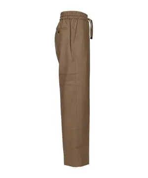 Drole De Monsieur Drôle De Elastic Waist Straight-leg Pants