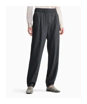 Giorgio Armani Elastic-waist Casual Trousers