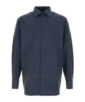 Prada Long-sleeved Shirt - Navy Blue