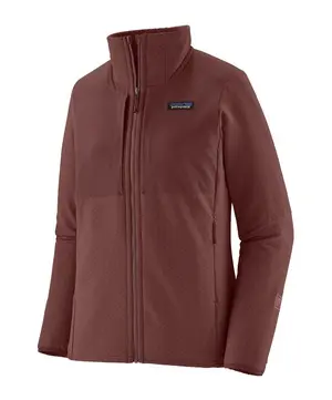 Patagonia X R2 Crossstrata Chevron Jacket - Deep Ruby Red