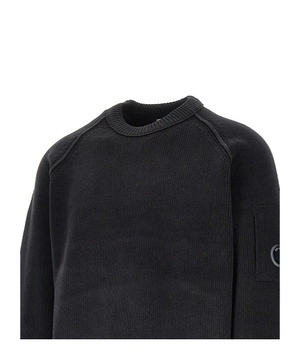 C.P. COMPANY Knitted Sweater With Lens Pocket