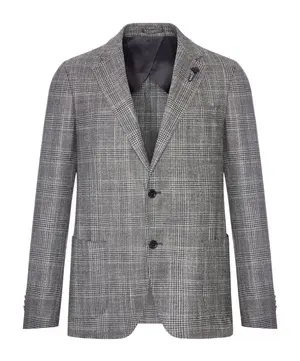 LARDINI Buttoned Blazer - Multi