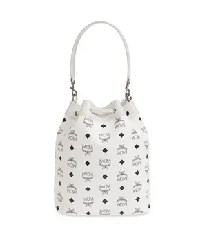 Mcm Drawstring Shoulder Bag