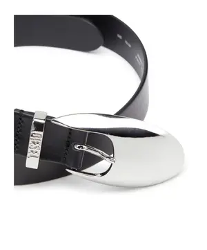 DIESEL® Sculptural-buckle Belt