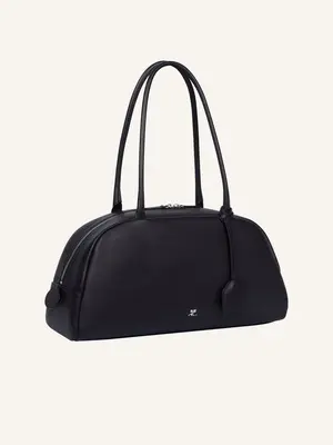COURREGES Courrèges Curved Zip Shoulder Bag