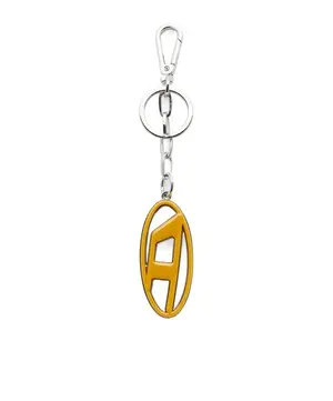 DIESEL® Cage-d Logo-charm Keyring