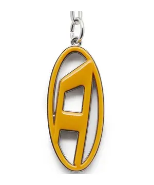 DIESEL® Cage-d Logo-charm Keyring