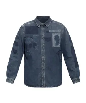DIESEL® Long-sleeve Denim Shirt