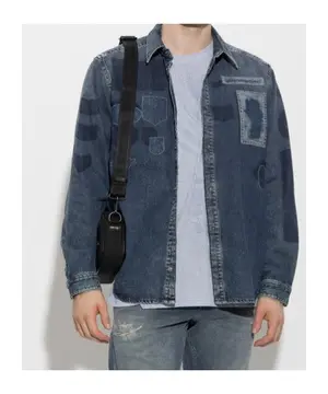 DIESEL® Long-sleeve Denim Shirt