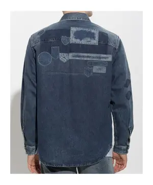 DIESEL® Long-sleeve Denim Shirt