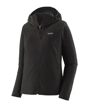 Patagonia R1 Crossstrata Hooded Zip-up Jacket - Black