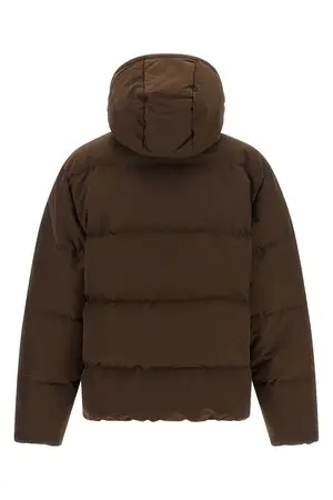 Polo Ralph Lauren Padded Jacket With Embroidered Logo - Brown