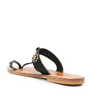 K.JACQUES Embellished Toe-strap Sandals