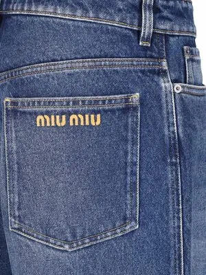 Miu Miu Five-pocket Denim Jeans - Blue