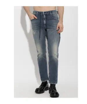 DIESEL® Belt-loop Jeans With Button Fly