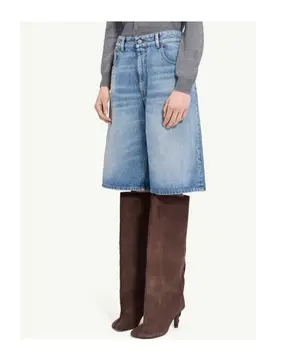 MAISON MARGIELA Denim Bermuda Shorts
